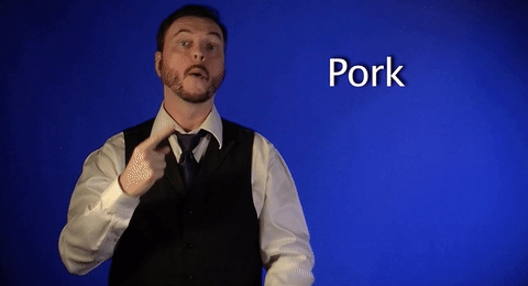 Sign Language Pork GIF by Sign with Robert - Find & Share on GIPHY