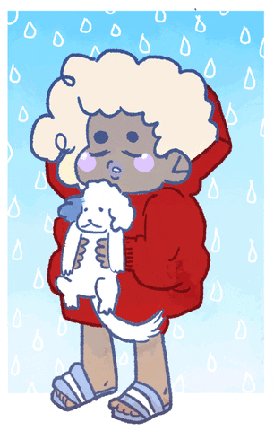 Raining Cold Weather GIF by NotCathi - Find & Share on GIPHY