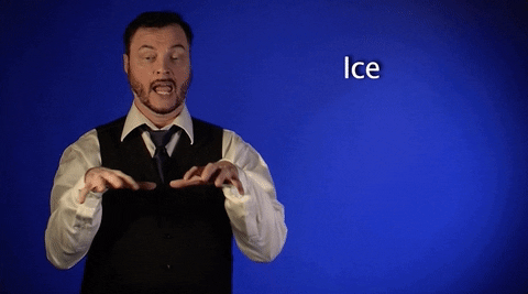 Sign Language Ice GIF by Sign with Robert - Find & Share on GIPHY