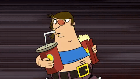 Run Eat GIF by Atomic Puppet - Find & Share on GIPHY