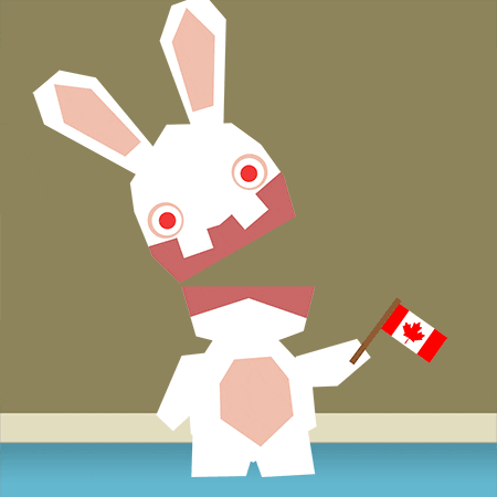 Canada GIF by Rabbids - Find & Share on GIPHY