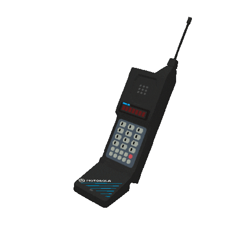 1980S Cellphone Sticker by jjjjjohn for iOS & Android | GIPHY