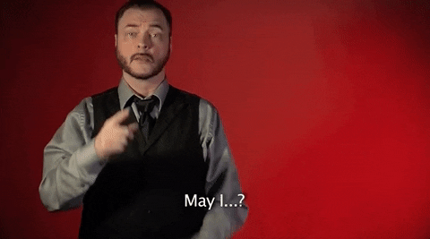 May I Asl GIF by Sign with Robert - Find & Share on GIPHY