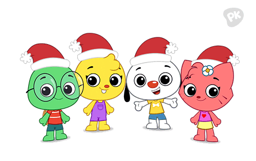 Christmas Kate Sticker by PlayKids for iOS & Android | GIPHY