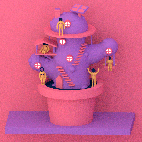 Plant Cactus GIF by Julian Glander - Find & Share on GIPHY