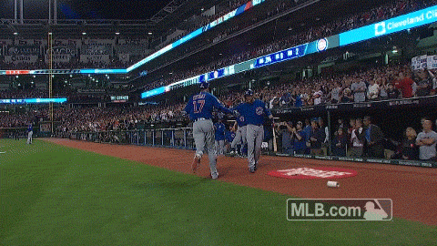 High Five World Series GIF by MLB - Find & Share on GIPHY