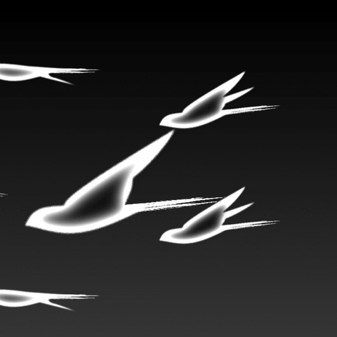 Birds Flock GIF by Matt Gilligan - Find & Share on GIPHY