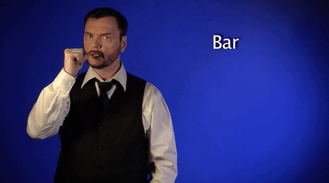 Sign Language Bar GIF by Sign with Robert - Find & Share on GIPHY