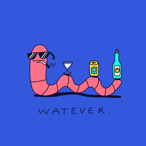 Worm Whatever GIF by Michelle Porucznik - Find & Share on GIPHY