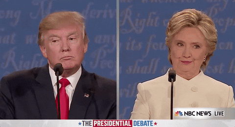 Presidential Debate GIF by Election 2016 - Find & Share on GIPHY
