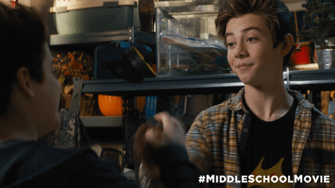 Best Friends Handshake GIF by Middle School Movie - Find & Share on GIPHY