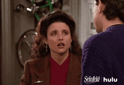 Elaine Benes Seinfeld GIF by HULU - Find & Share on GIPHY