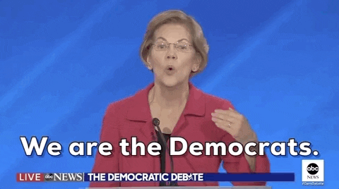 Democratic Debate GIF by GIPHY News - Find & Share on GIPHY