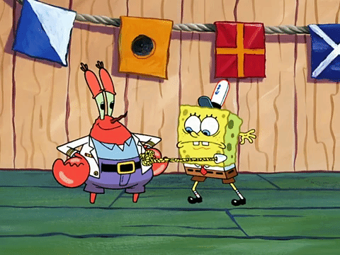 Season 4 Fear Of The Krabby Patty GIF by SpongeBob SquarePants - Find ...