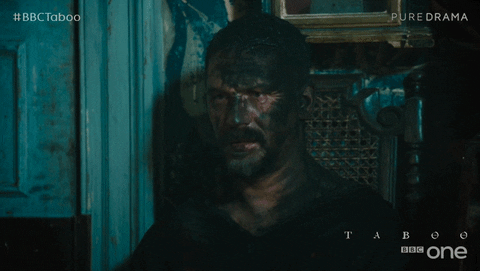 Tom Hardy Taboo GIF by BBC - Find & Share on GIPHY
