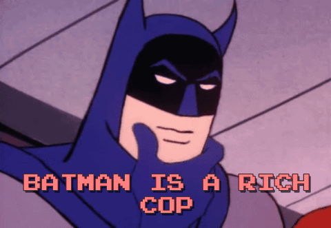 Batman Cop GIF by Center for Story-based Strategy - Find & Share on GIPHY