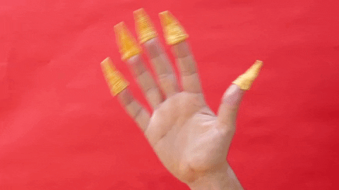 Wave Hello GIF by Bugles - Find & Share on GIPHY