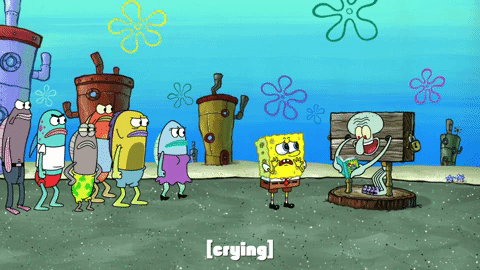 Season 9 Little Yellow Book GIF by SpongeBob SquarePants - Find & Share ...