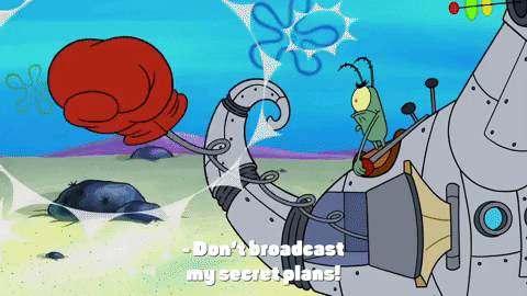Episode 7 Plankton Retires GIF by SpongeBob SquarePants - Find & Share ...