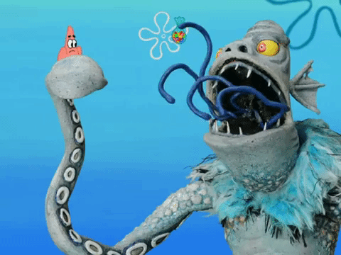 Season 8 Frozen Face-Off GIF by SpongeBob SquarePants - Find & Share on ...