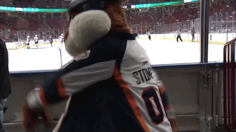 Hockey Mascot GIF by Greenville Swamp Rabbits - Find & Share on GIPHY