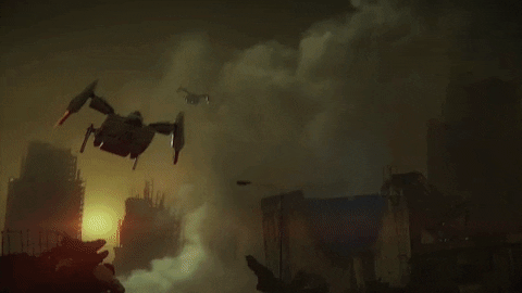 Starship Troopers Crash GIF by Starship Troopers: Traitor of Mars ...