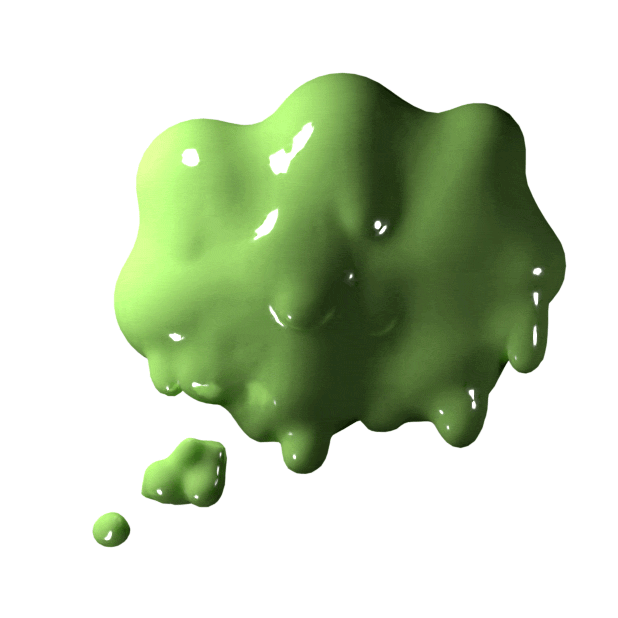 Thinking Slime Sticker by Bleed Gfx for iOS & Android | GIPHY