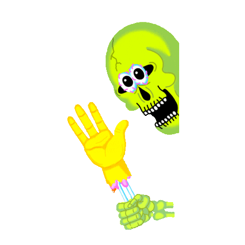 Halloween Waving Sticker by Originals for iOS & Android | GIPHY