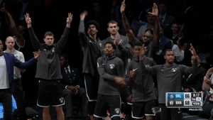 Hands Up Celebration GIF by NBA - Find & Share on GIPHY