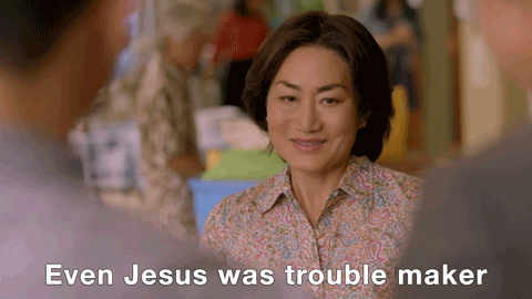Trouble Maker Umma GIF by Kim's Convenience - Find & Share on GIPHY