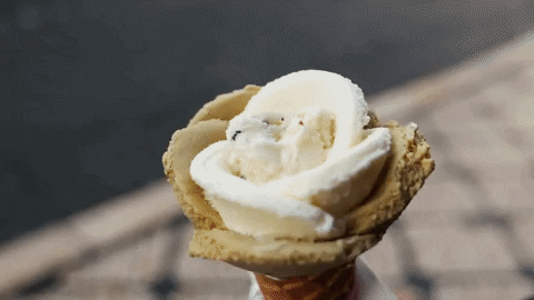 Ice Cream Rose GIF by For 91 Days - Find & Share on GIPHY