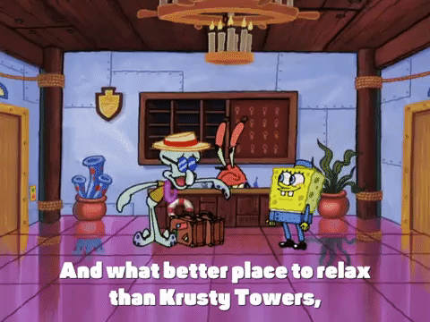 Season 4 Krusty Towers GIF by SpongeBob SquarePants - Find & Share on GIPHY