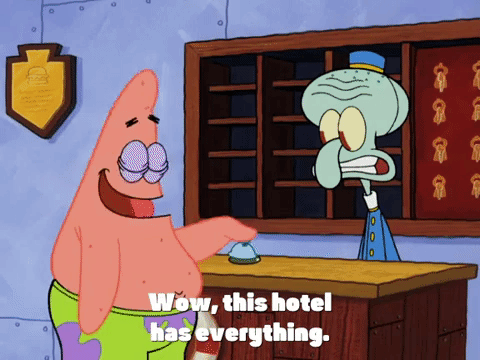 Season 4 Krusty Towers GIF by SpongeBob SquarePants - Find & Share on GIPHY