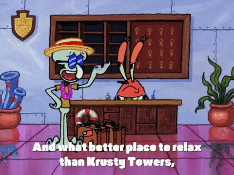 Season 4 Krusty Towers GIF by SpongeBob SquarePants - Find & Share on GIPHY