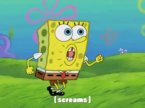 Spongebob Screaming Gif