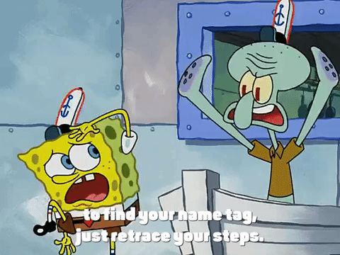 Season 3 Missing Identity GIF by SpongeBob SquarePants - Find & Share ...