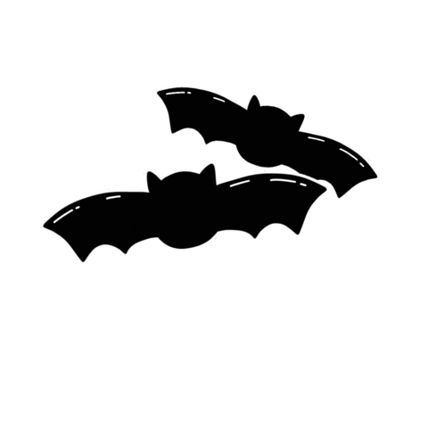 Halloween Bat Sticker by Moli Fernyx for iOS & Android | GIPHY