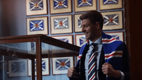 Steven Gerrard GIF by Rangers Football Club - Find & Share on GIPHY