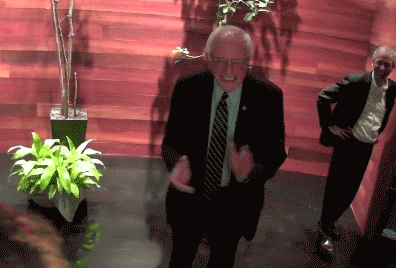 Bernie Sanders Dancing GIF by The Weekly Standard - Find & Share on GIPHY