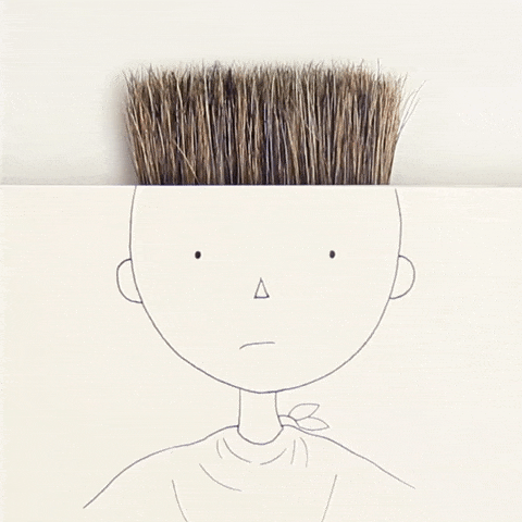 Hair GIF by cintascotch - Find & Share on GIPHY