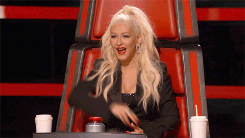 Christina Aguilera Hay GIF by The Voice - Find & Share on GIPHY