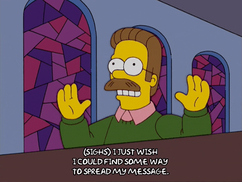Episode 8 Flanders Praying GIF - Find & Share on GIPHY