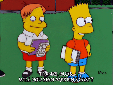 Bart Simpson School GIF - Find & Share on GIPHY