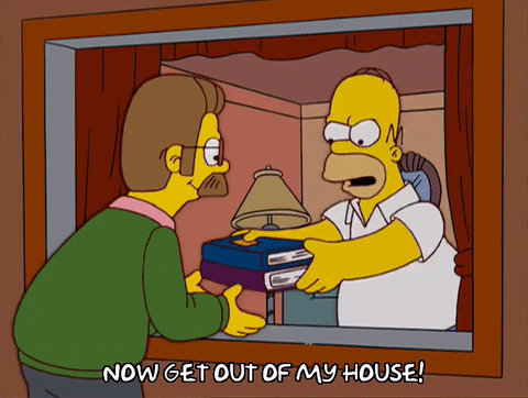 Homer Simpson House GIF - Find & Share on GIPHY