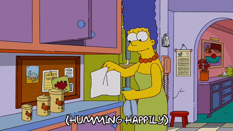 Humming Marge Simpson GIF - Find & Share on GIPHY