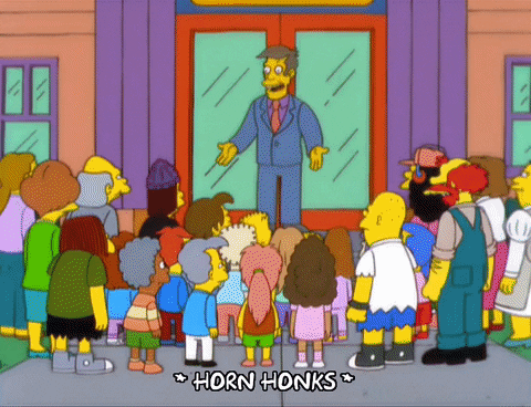 Bart Simpson School GIF - Find & Share on GIPHY