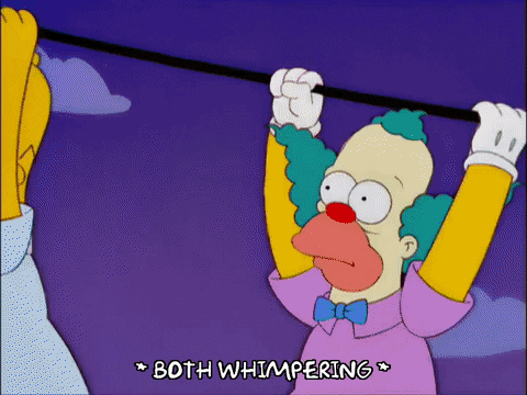 Scared Homer Simpson GIF - Find & Share on GIPHY