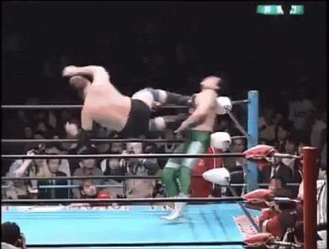 Stan Hansen Wrestling GIF - Find & Share on GIPHY