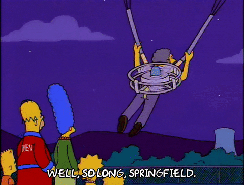 Homer Simpson Escape GIF - Find & Share on GIPHY