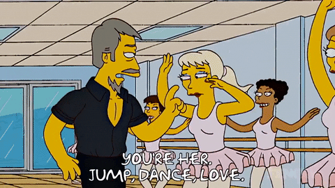 The Simpsons Ballerinas GIF - Find & Share on GIPHY